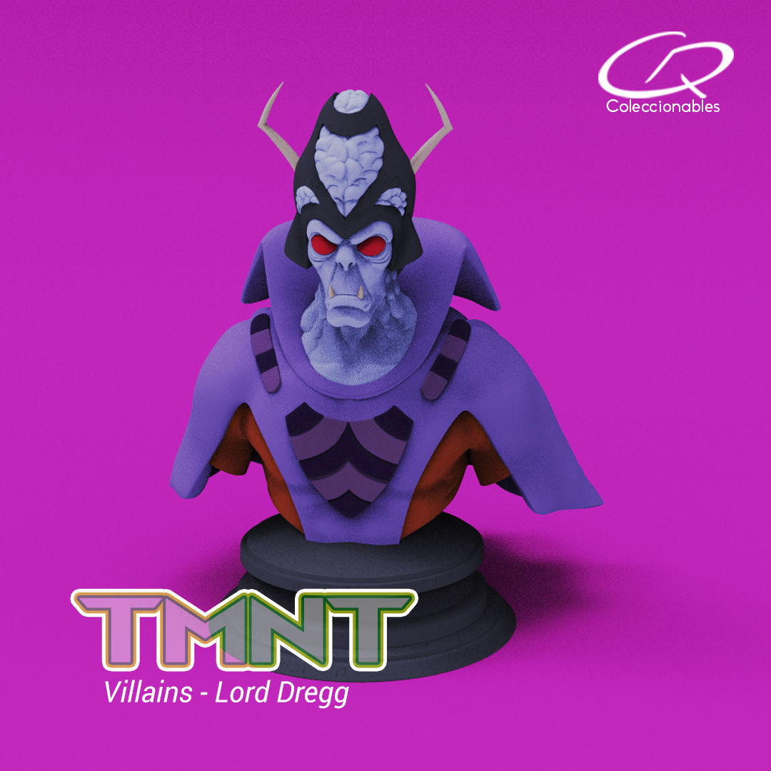 Teenage Mutant Ninja Turtles - Animated series - Lord Dregg 3D model 3D ...