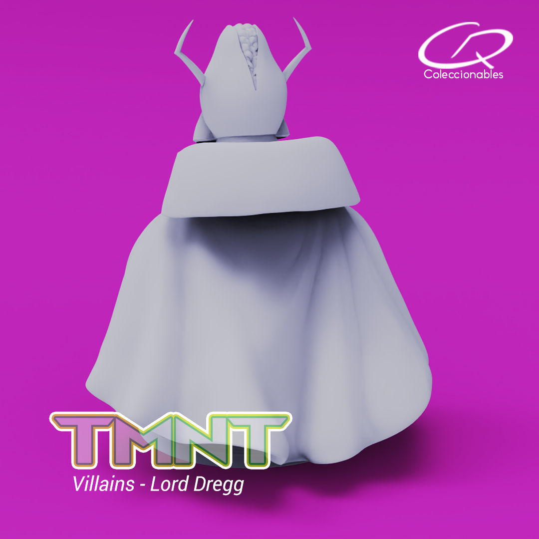 Teenage Mutant Ninja Turtles - Animated series - Lord Dregg 3D model 3D ...