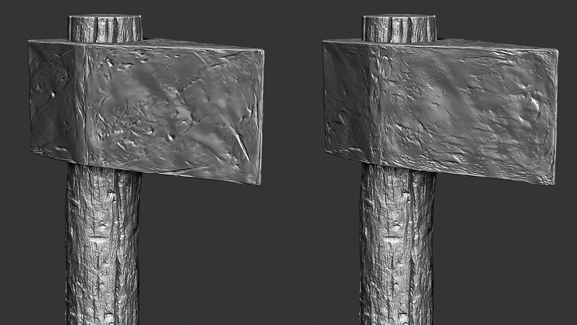 Metal Surface Alphas for ZBrush 3D model | CGTrader