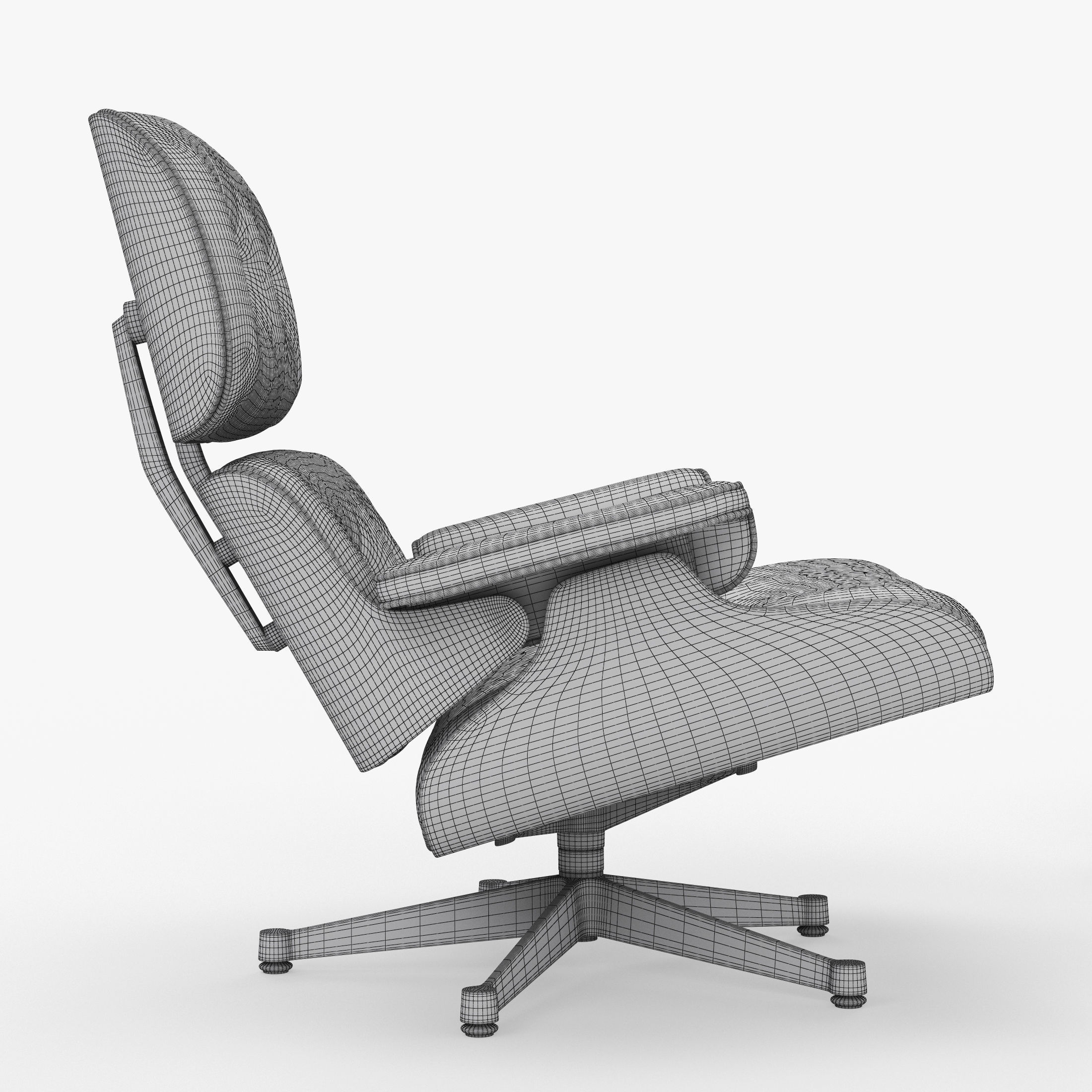 Vitra Lounge Chair Classic 3D model | CGTrader