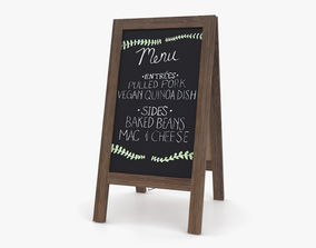 Restaurant menu 3D Models | CGTrader