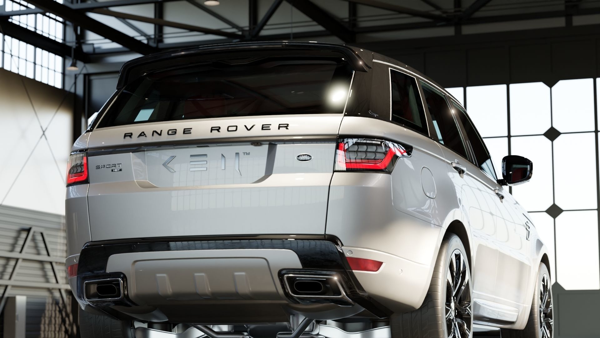 2020 Land Rover Range Rover Sport HST 3D model | CGTrader