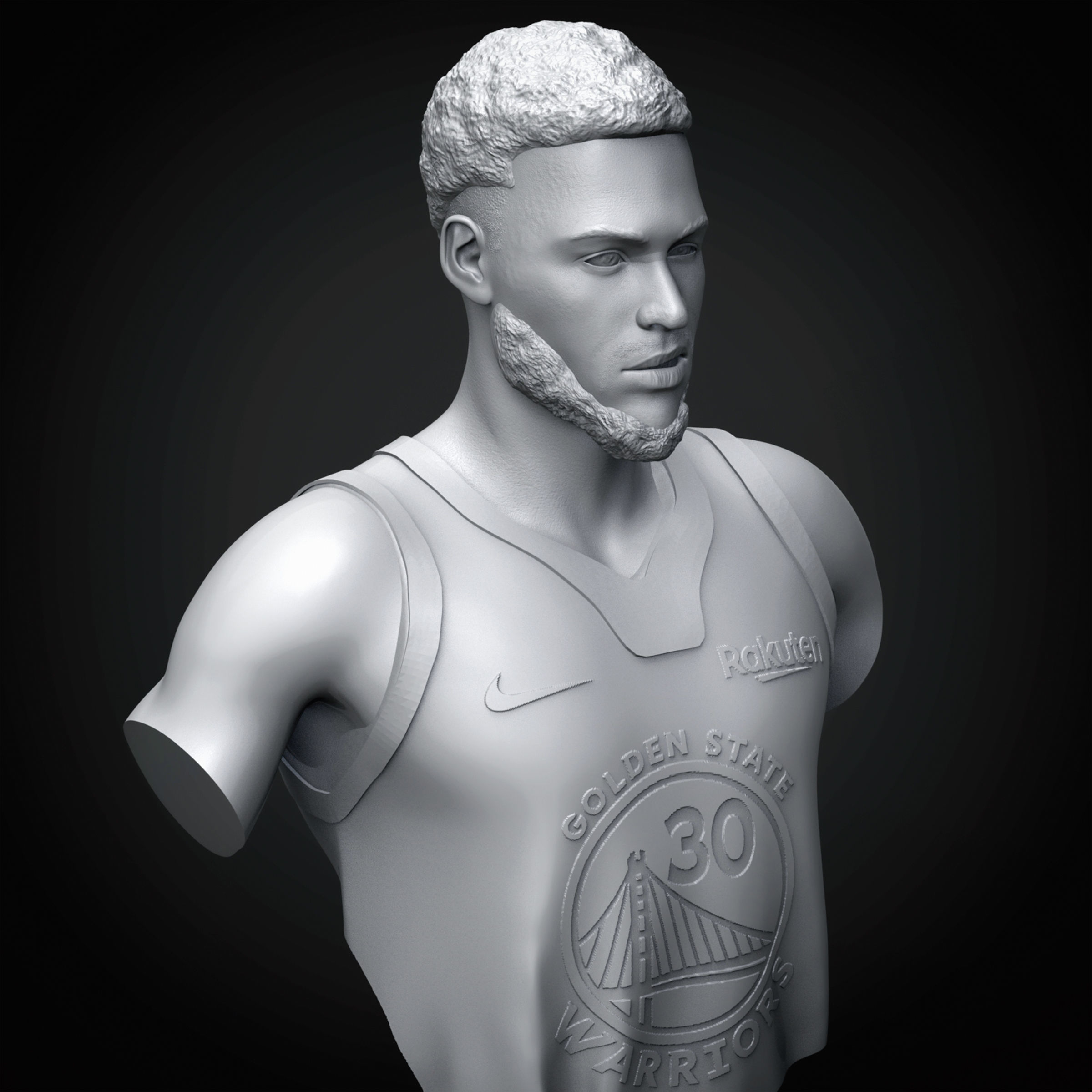 Steph Curry 3D Printable 4 3D model 3D printable | CGTrader