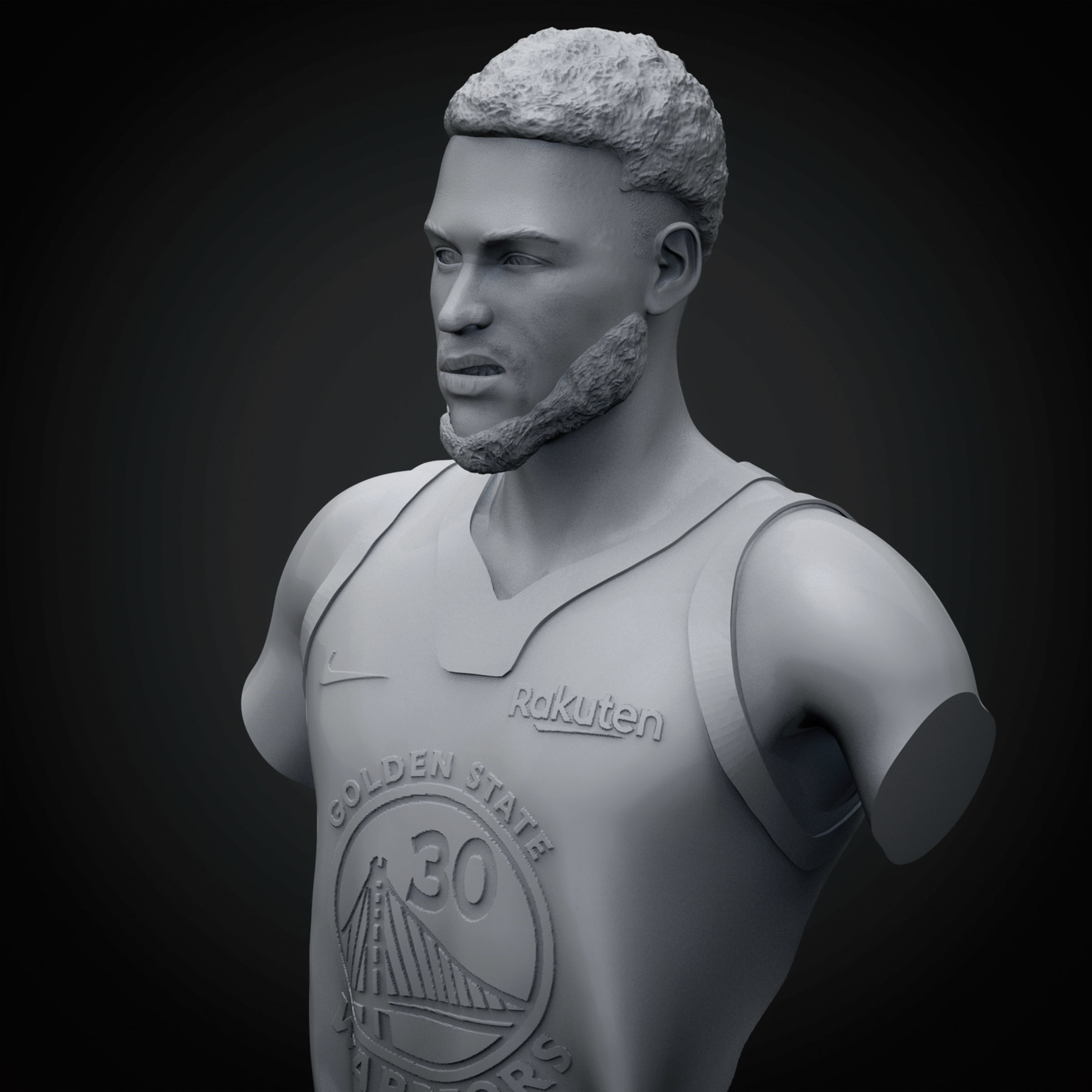 Steph Curry 3D Printable 4 3D model 3D printable | CGTrader