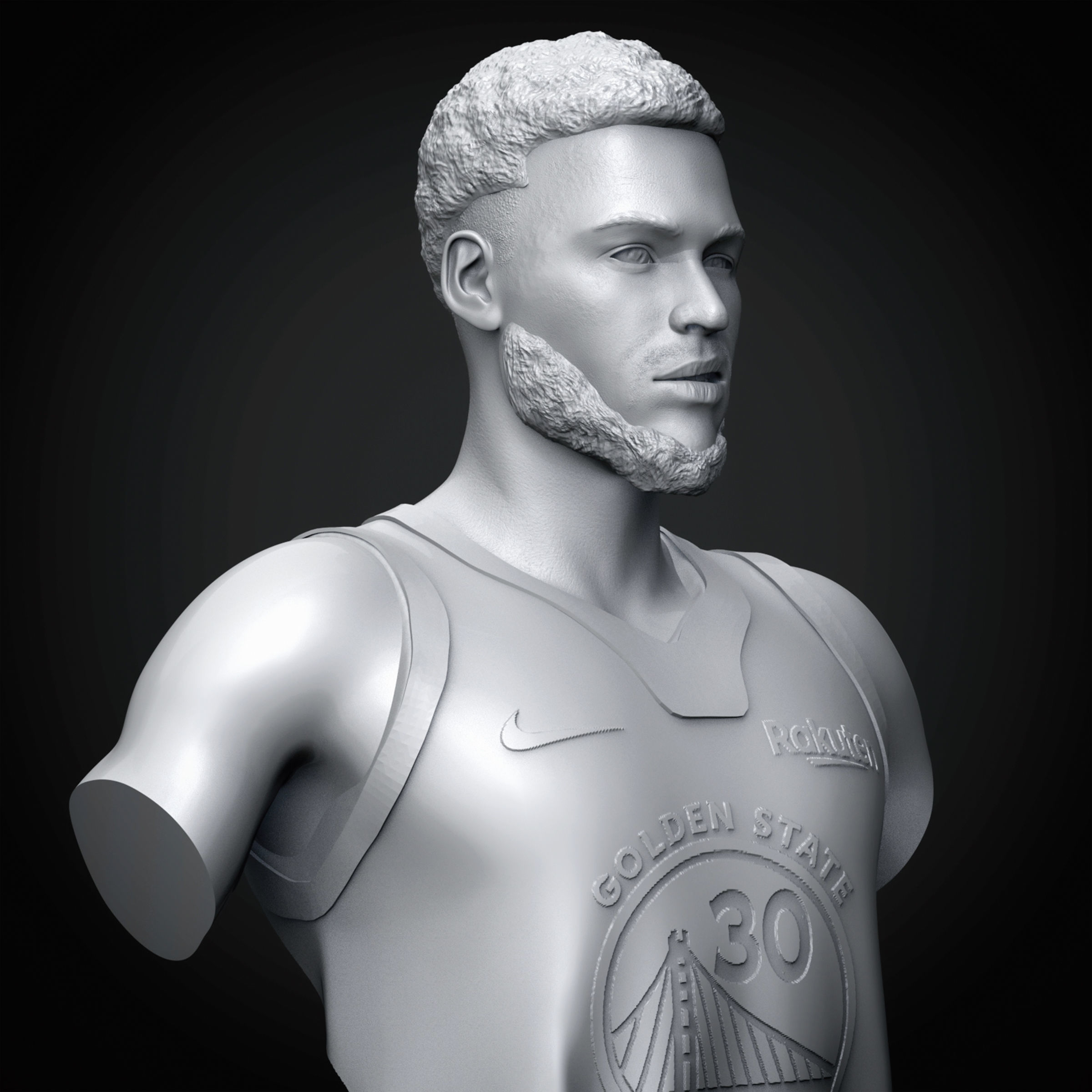 Steph Curry 3D Printable 4 3D model 3D printable | CGTrader