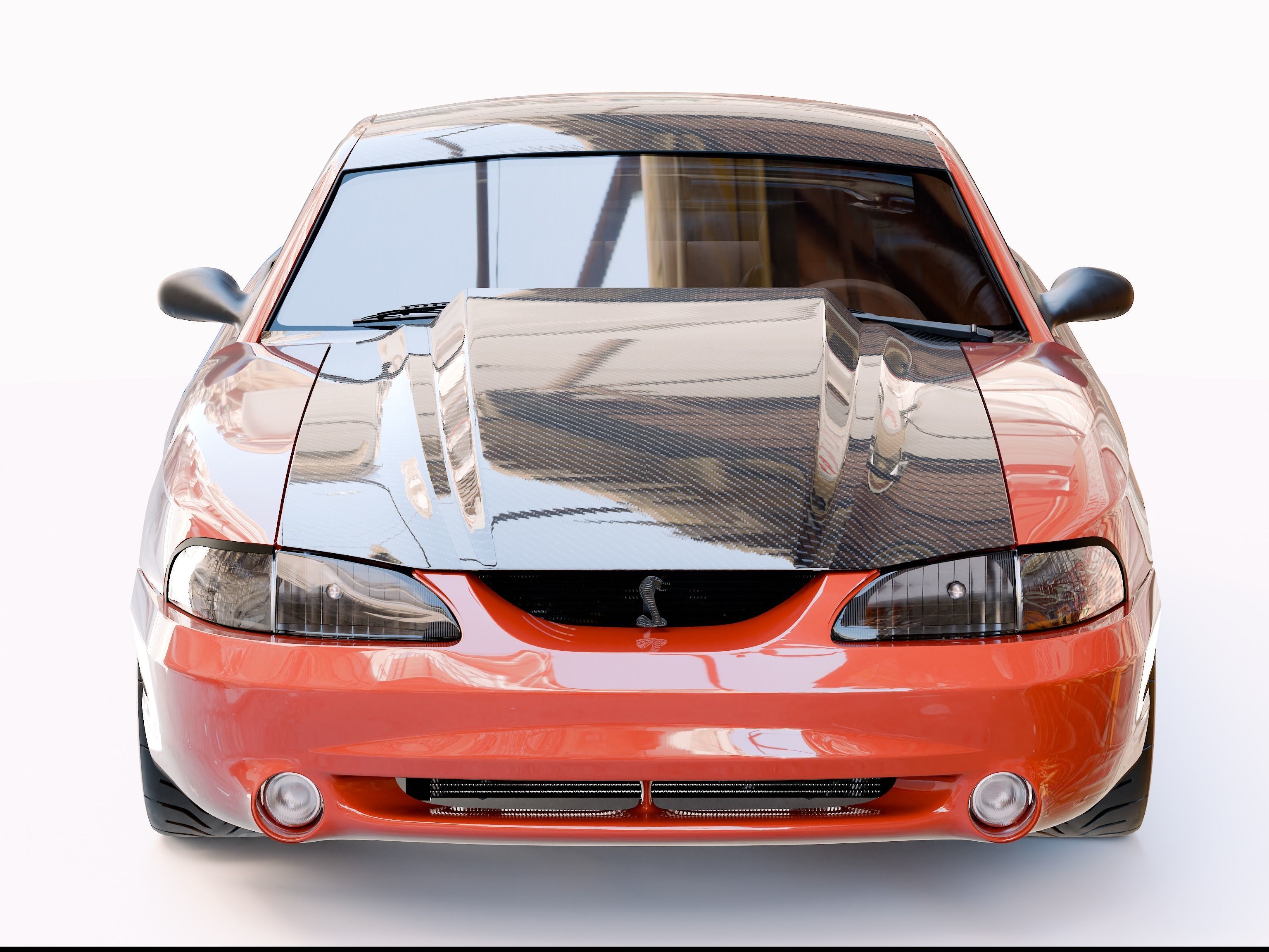 1998 SN95 Merchant Centrifugal Supercharged Muscle Car 3D model | CGTrader