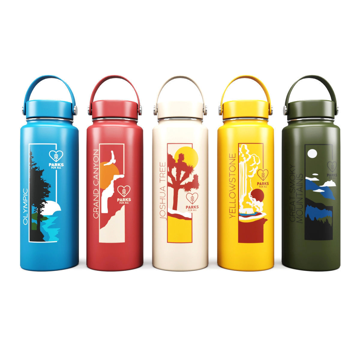 Hydro Flask National Park Foundation 3D model | CGTrader