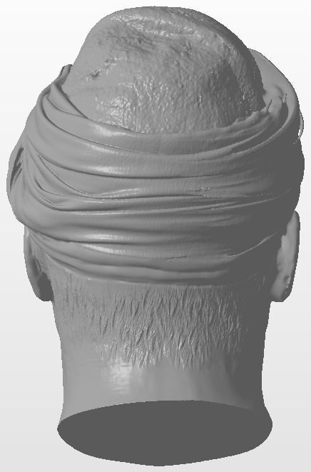 Human Bust turkoman turkman high ultra realistic bust 3D model 3D ...