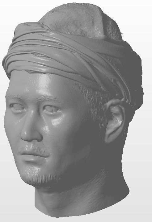 Human Bust turkoman turkman high ultra realistic bust 3D model 3D ...