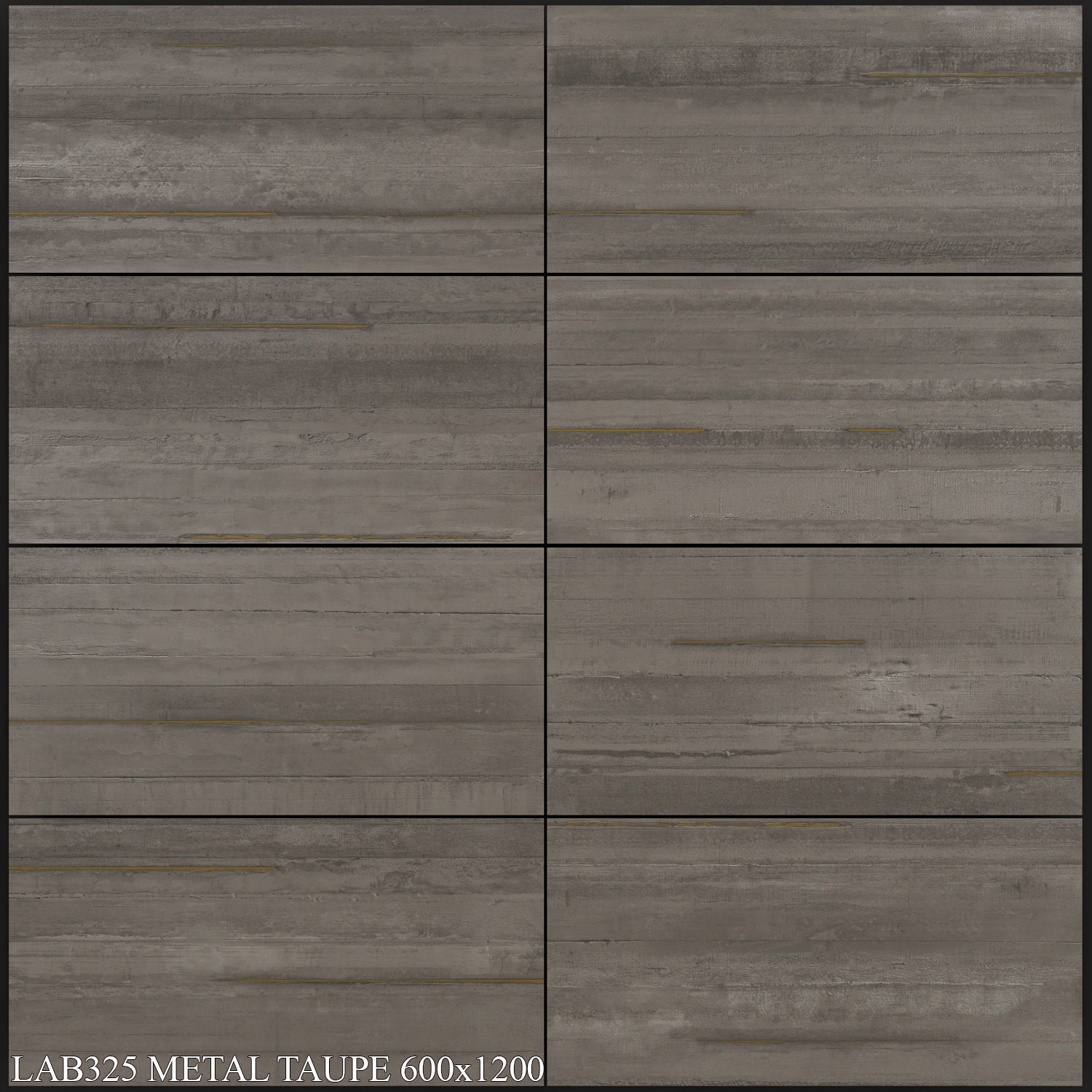 ABK Lab325 Metal Taupe 600x1200 3D model | CGTrader