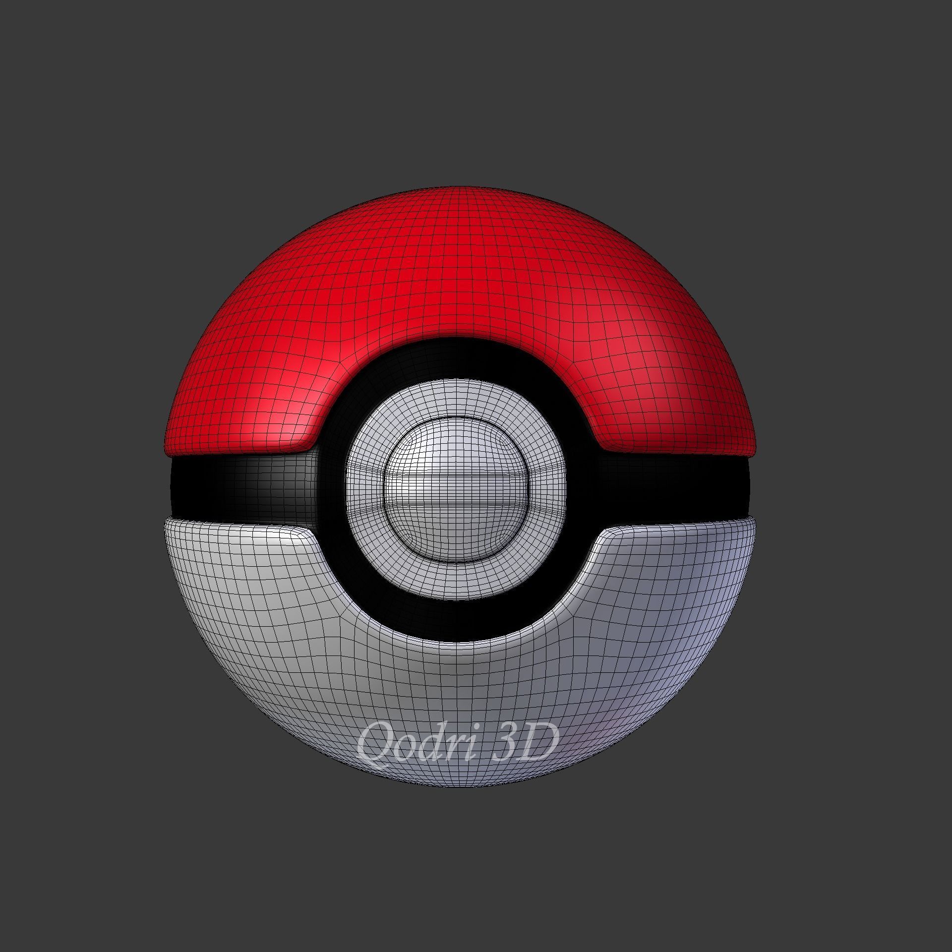 Pokeball Pokemon 3D Model free 3D model | CGTrader