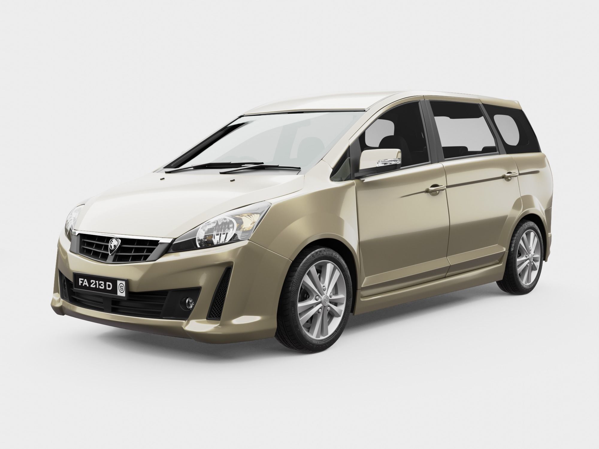 Proton Exora Bold 3D model | CGTrader
