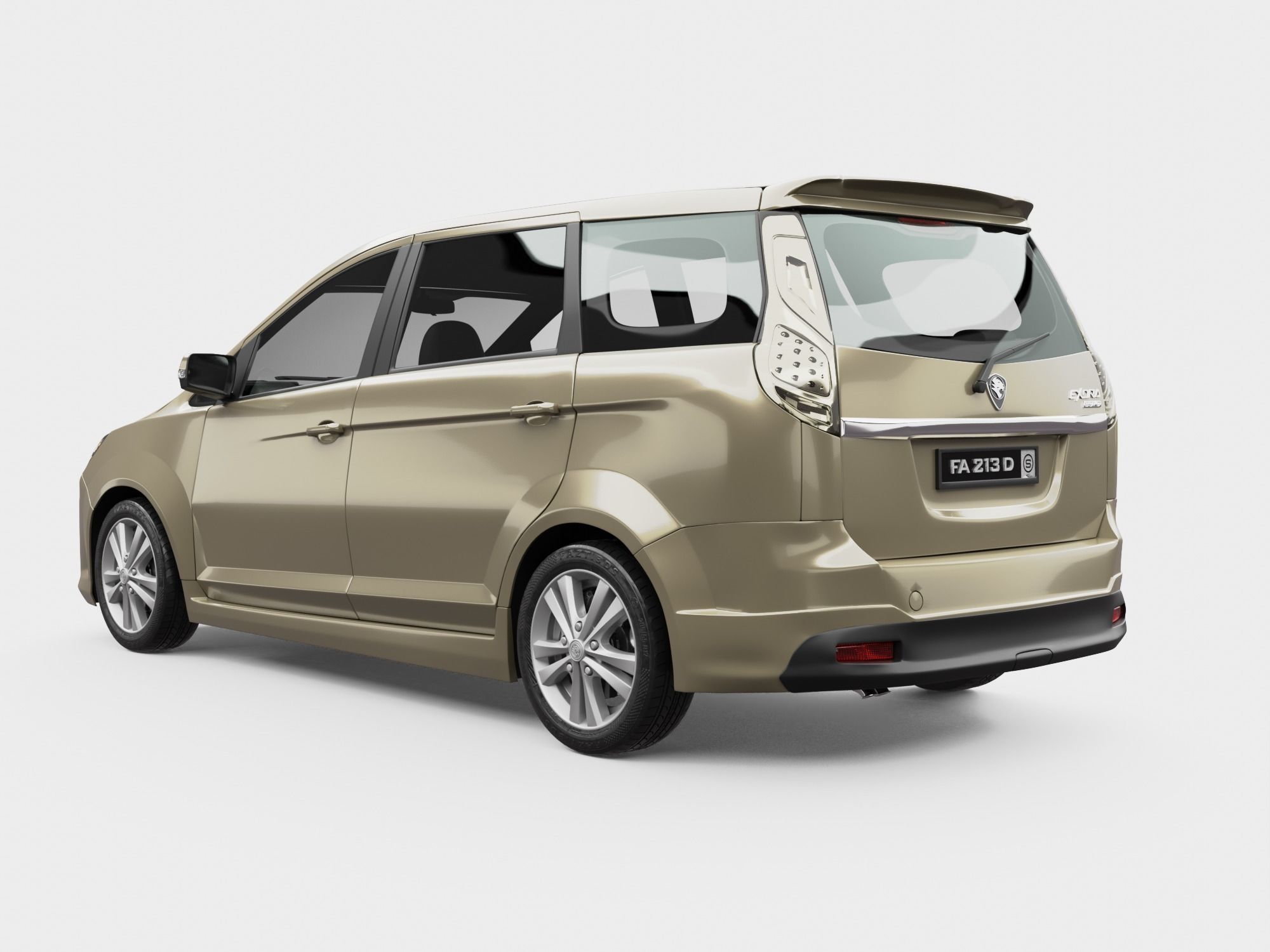 Proton Exora Bold 3D model | CGTrader