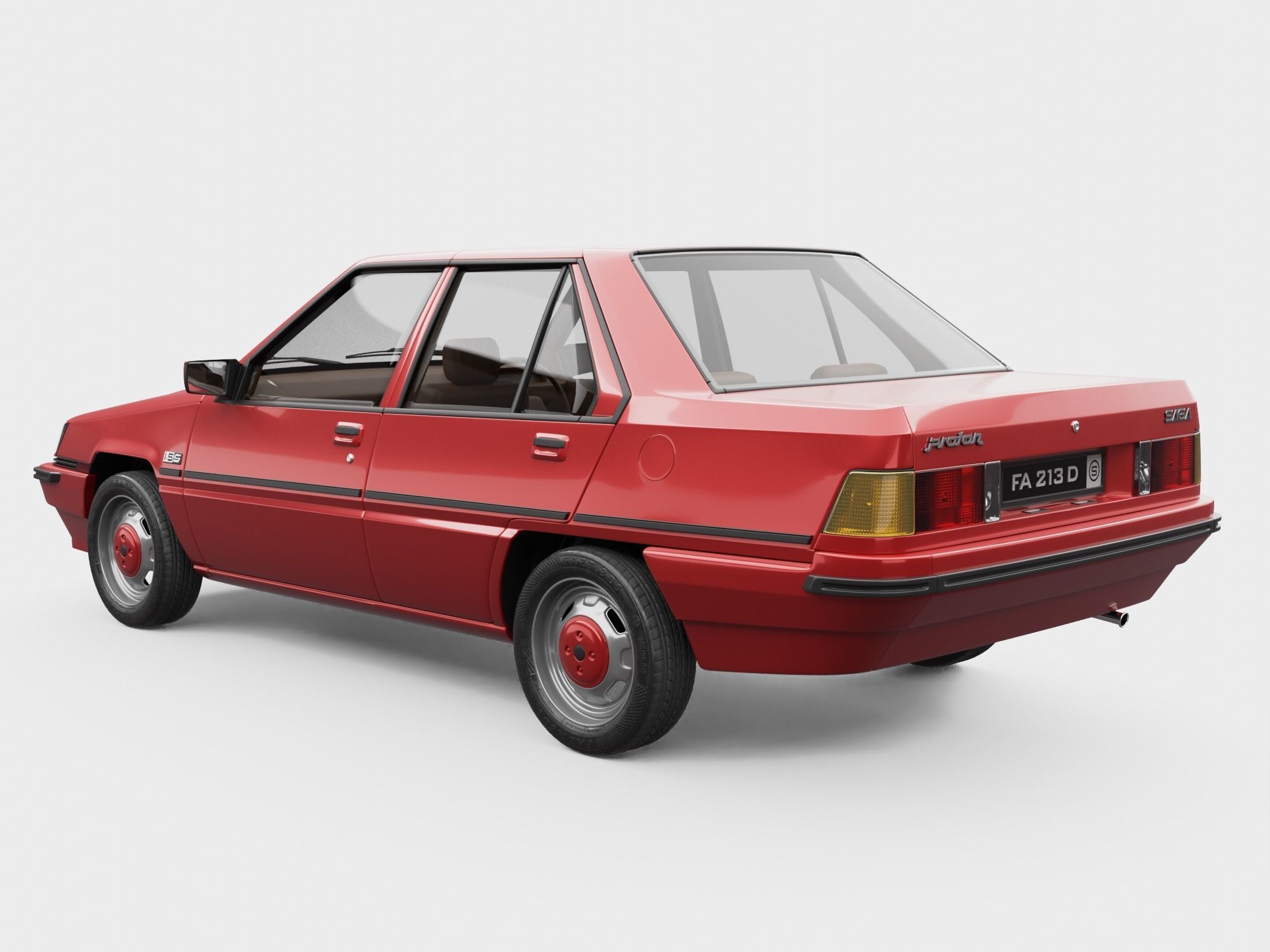 Proton Saga Magma 8v 3D model | CGTrader