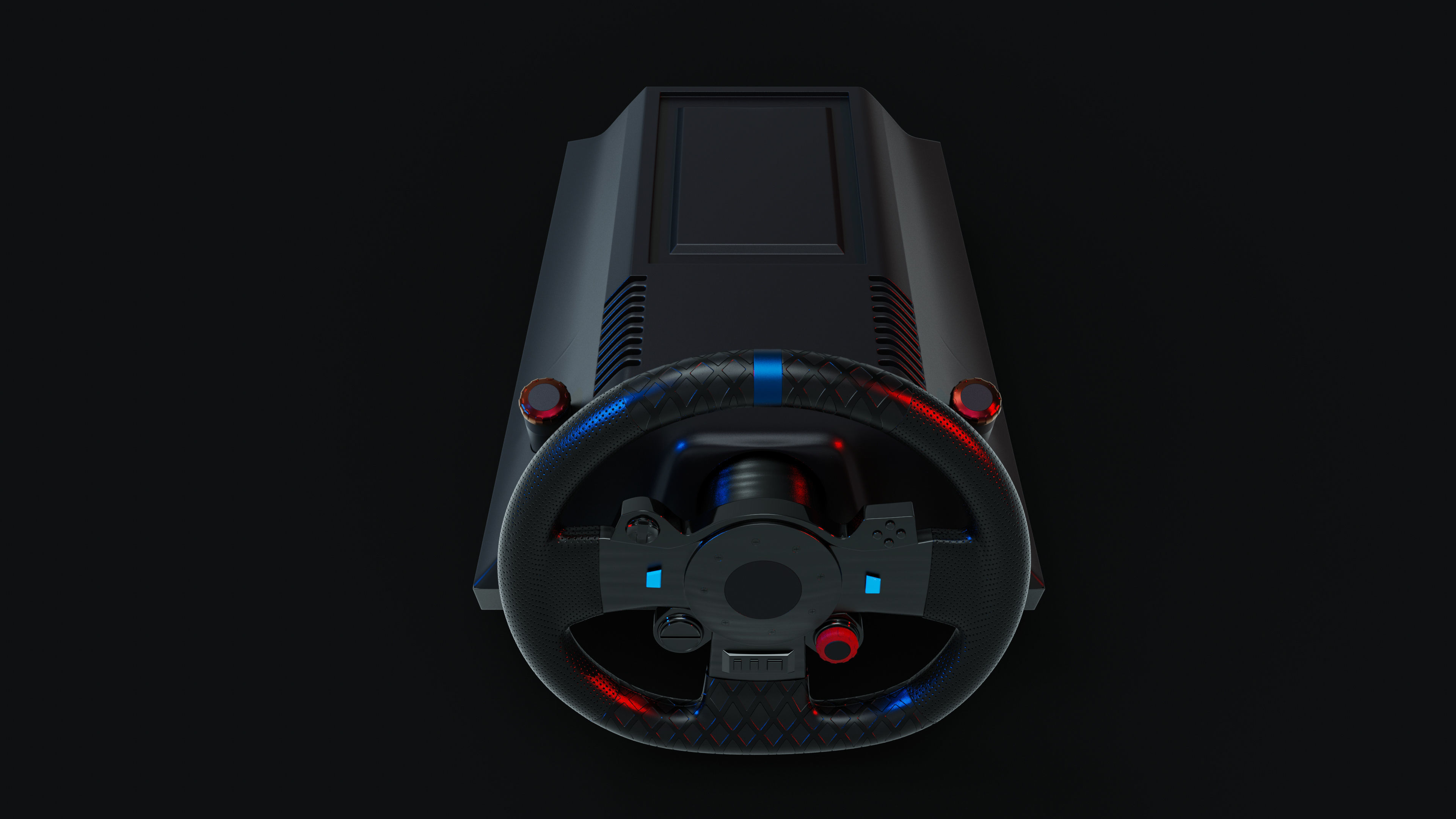 Racing Wheel 3D model | CGTrader