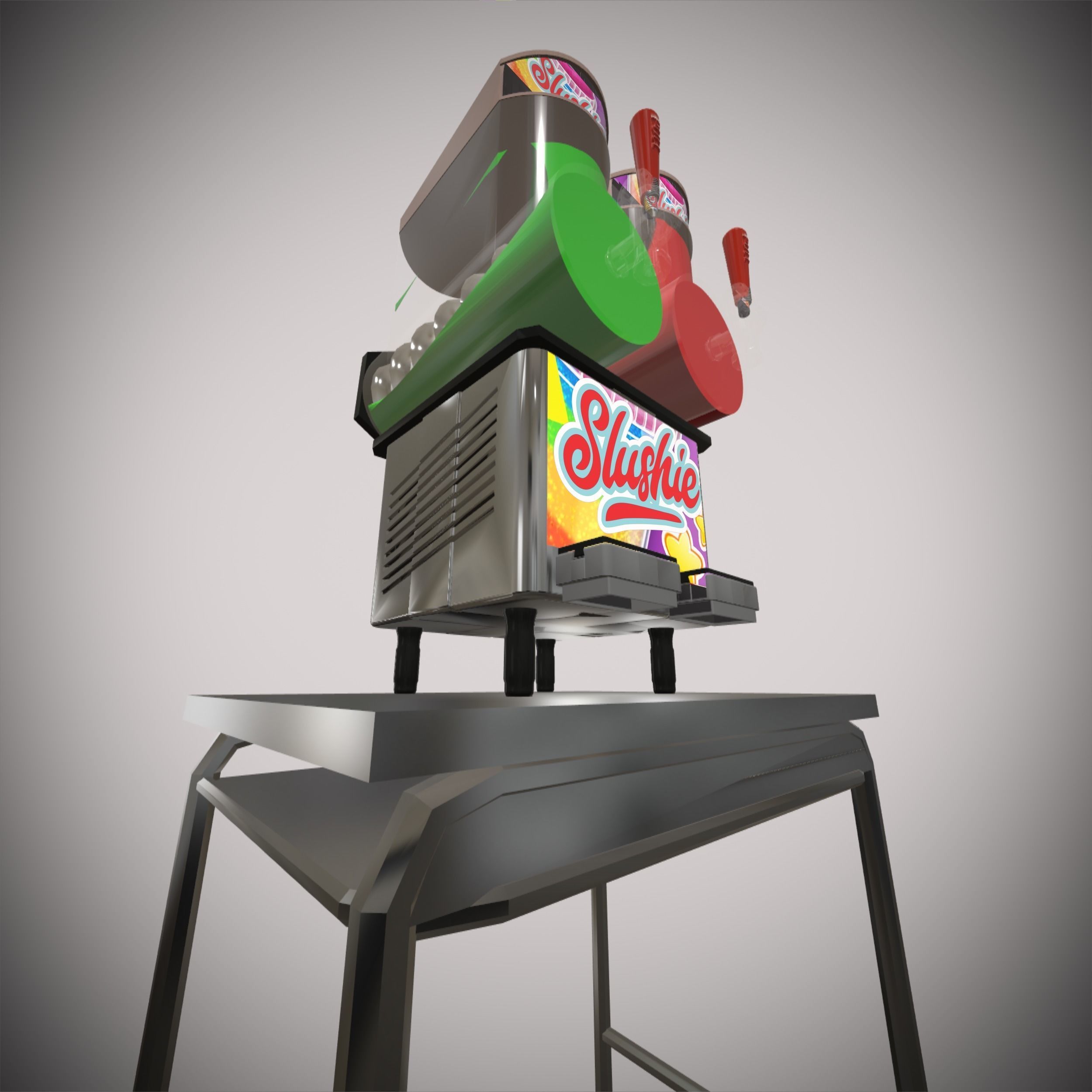 Slush Machine 3D model 3D model | CGTrader
