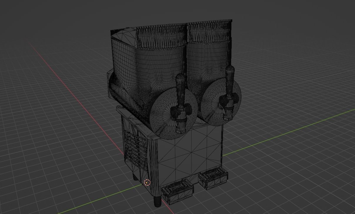 Slush Machine 3D model 3D model | CGTrader