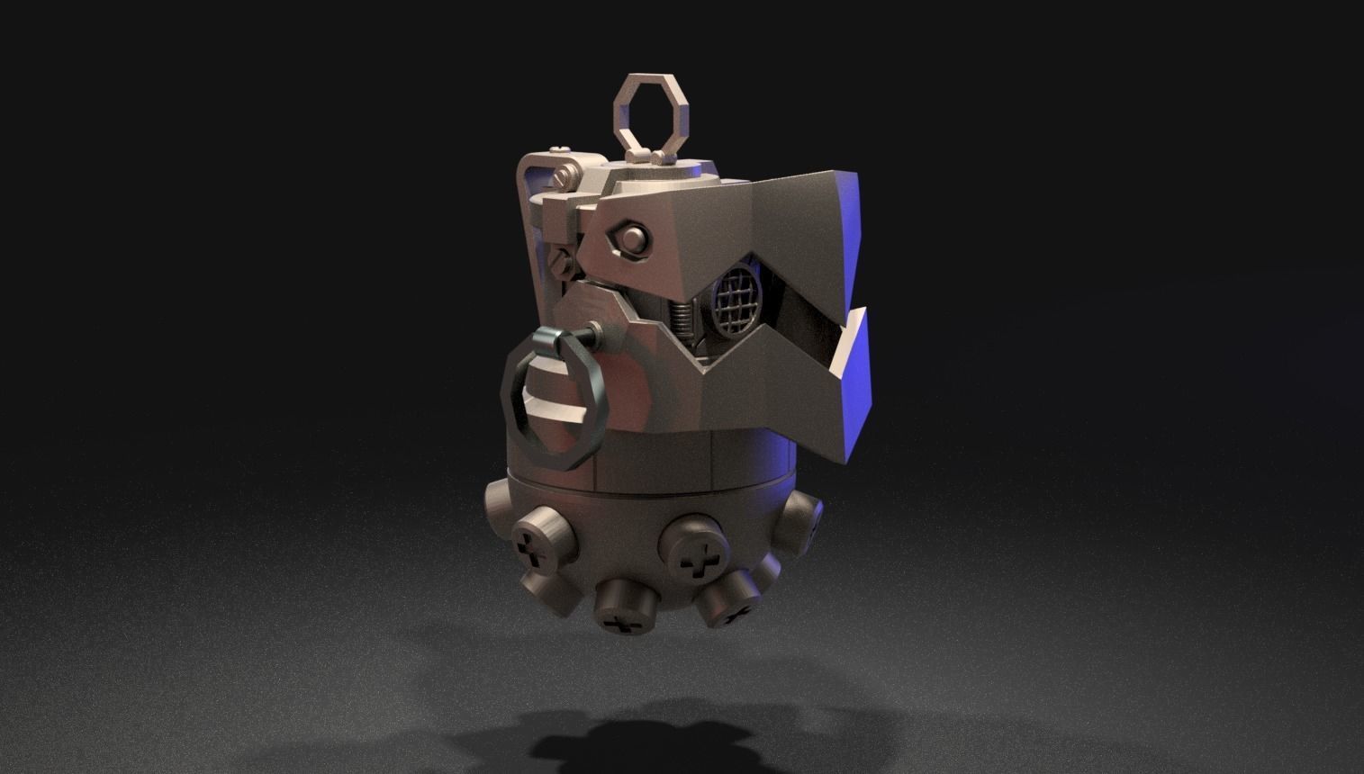 JINX HAND GRENADE 3D MODEL LEAGUE OF LEGENDS FAN ART 3D model 3D ...