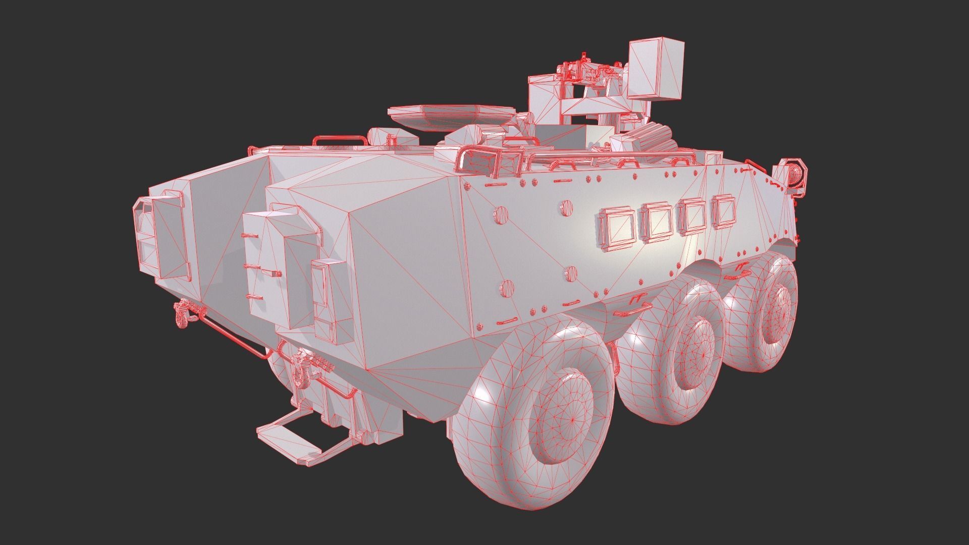3D model Generic APC - IFV VR / AR / low-poly | CGTrader