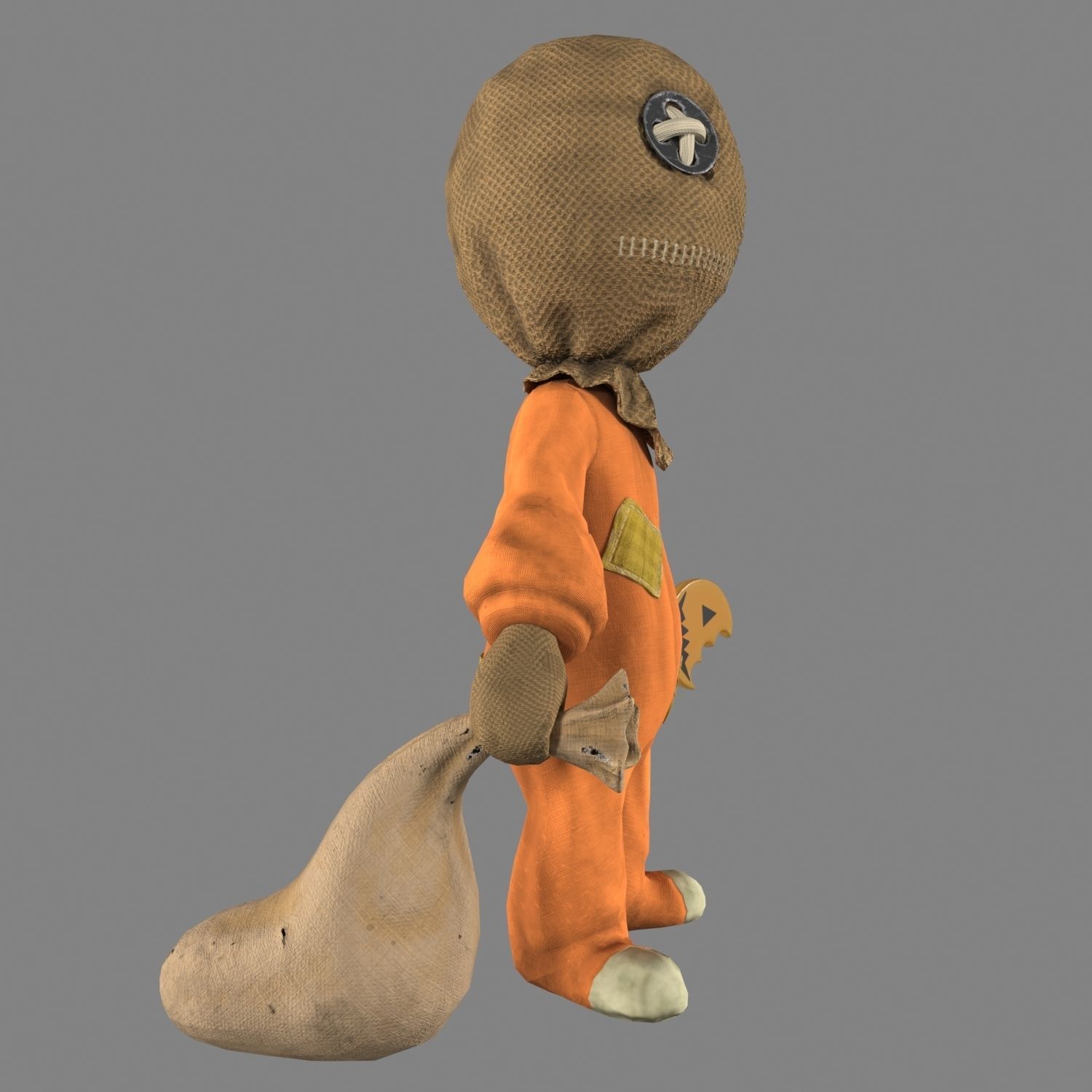 3D model Trick-r-Treat Sam Figure VR / AR / low-poly | CGTrader