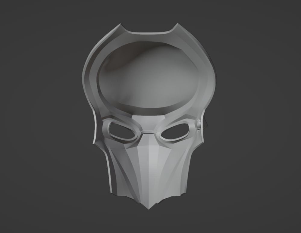 Predator Falconer mask 3D model 3D printable | CGTrader