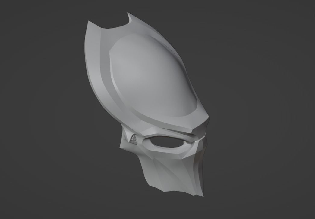 Predator Falconer mask 3D model 3D printable | CGTrader