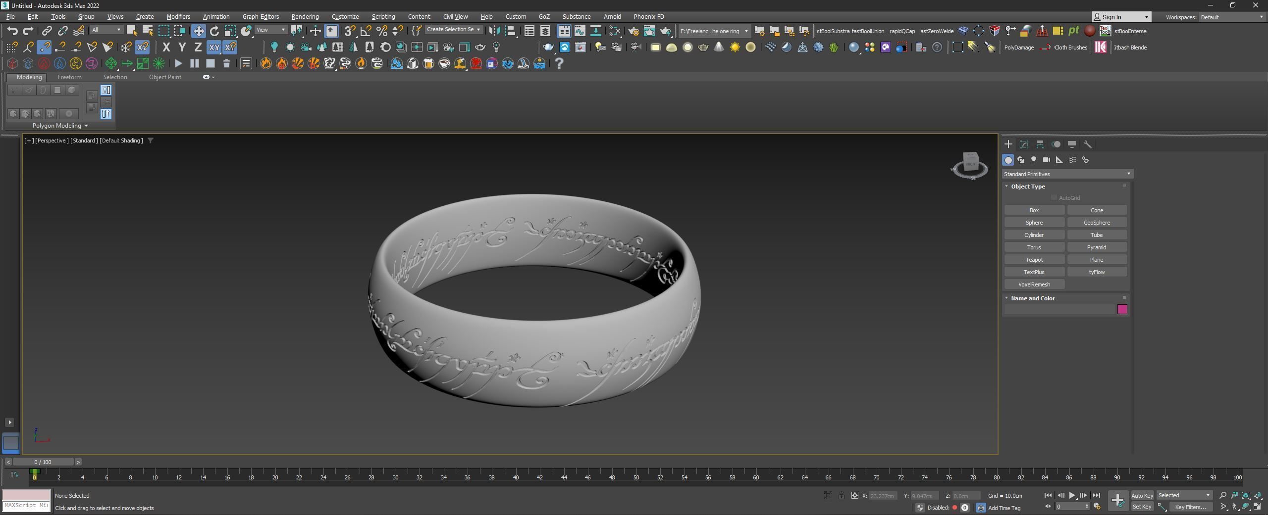 The One Ring - 3D Printable 3D model 3D printable | CGTrader