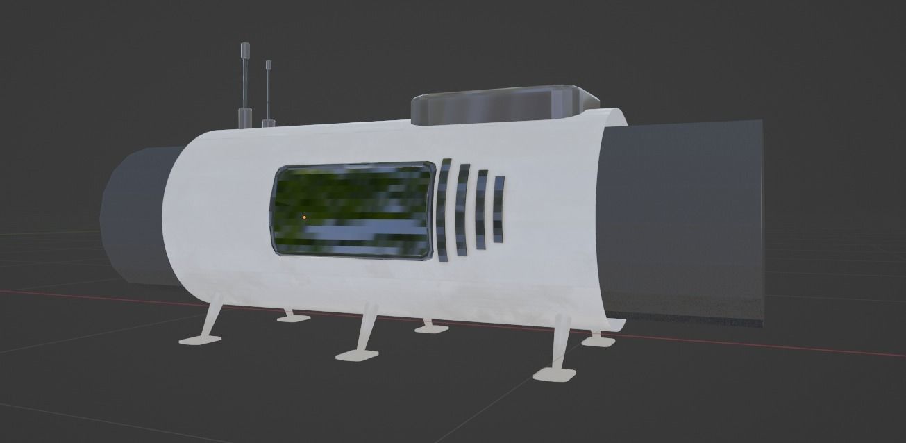 Space Modular Base free VR / AR / low-poly 3D model | CGTrader