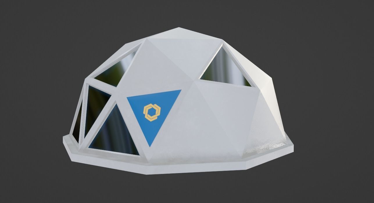 Space Modular Base free VR / AR / low-poly 3D model | CGTrader