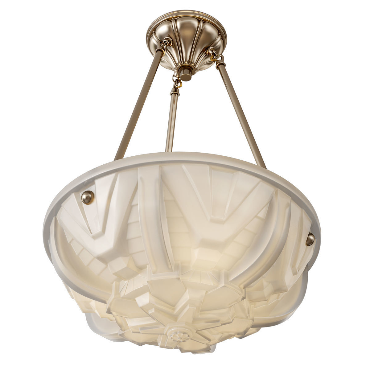 Maison Gerard Art Deco Ceiling Fixture 3D model | CGTrader