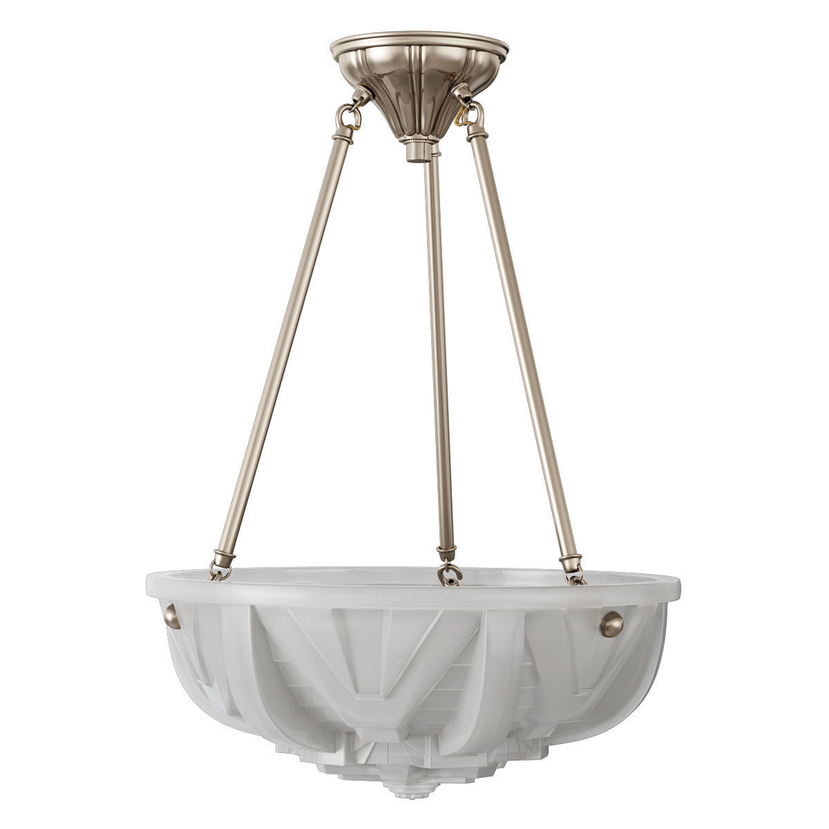 Maison Gerard Art Deco Ceiling Fixture 3D model | CGTrader