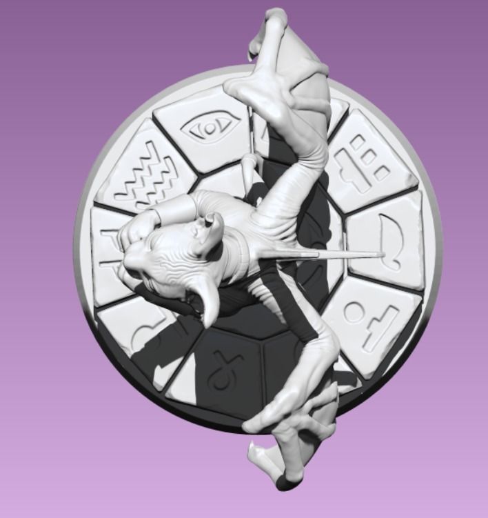 Cat miniature 3D model 3D printable | CGTrader