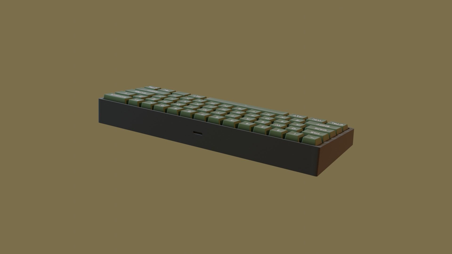 60 percent keyboard free 3D model | CGTrader