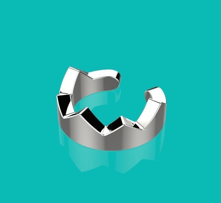 Ear Cuff Earrings 3d Print Model 3D model 3D printable | CGTrader