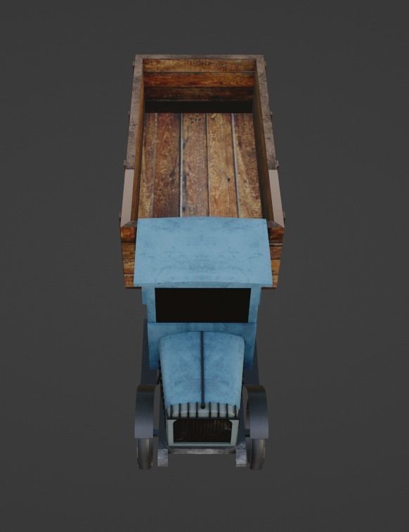 3D model Brockway K-2 Open Box VR / AR / low-poly | CGTrader