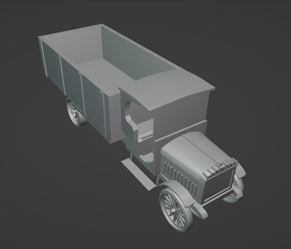 3D model Brockway K-2 Open Box VR / AR / low-poly | CGTrader
