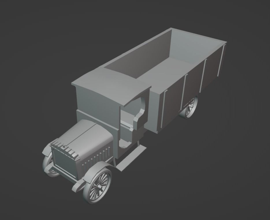 3D model Brockway K-2 Open Box VR / AR / low-poly | CGTrader