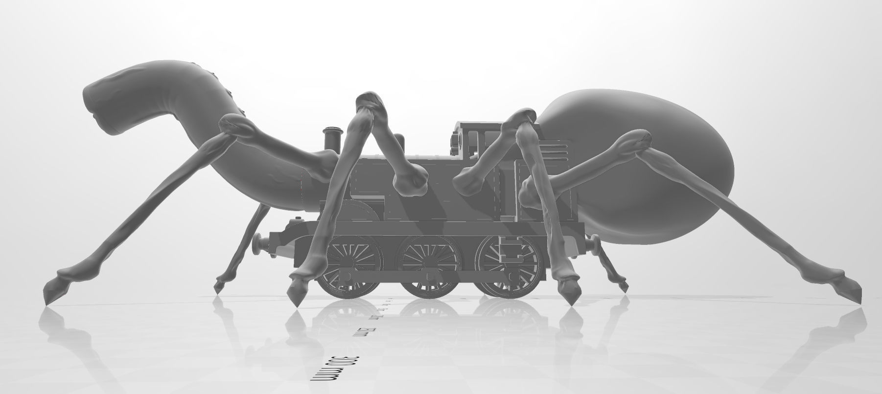 Cursed Thomas the Train EXE 3D model 3D printable | CGTrader