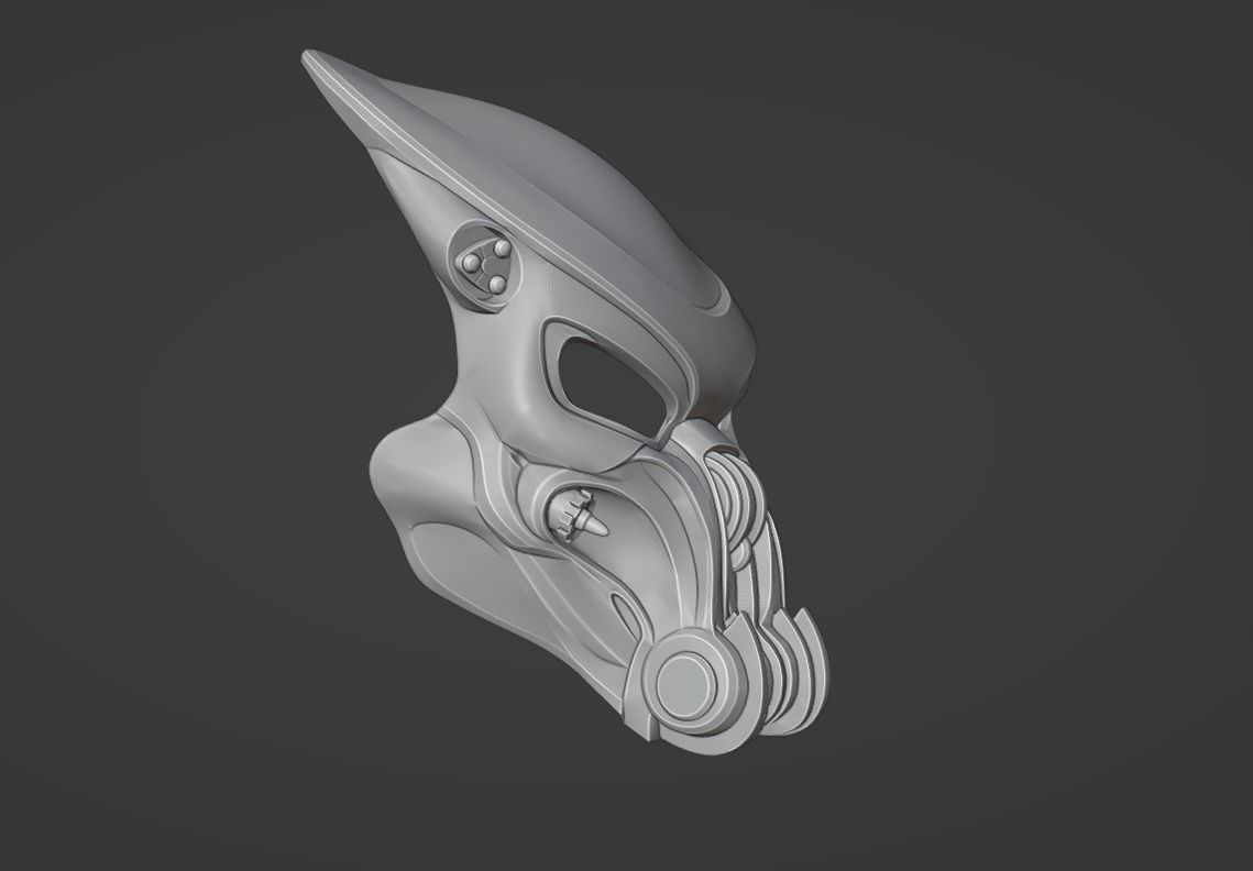 Predator Celtic mask 3D model 3D printable | CGTrader