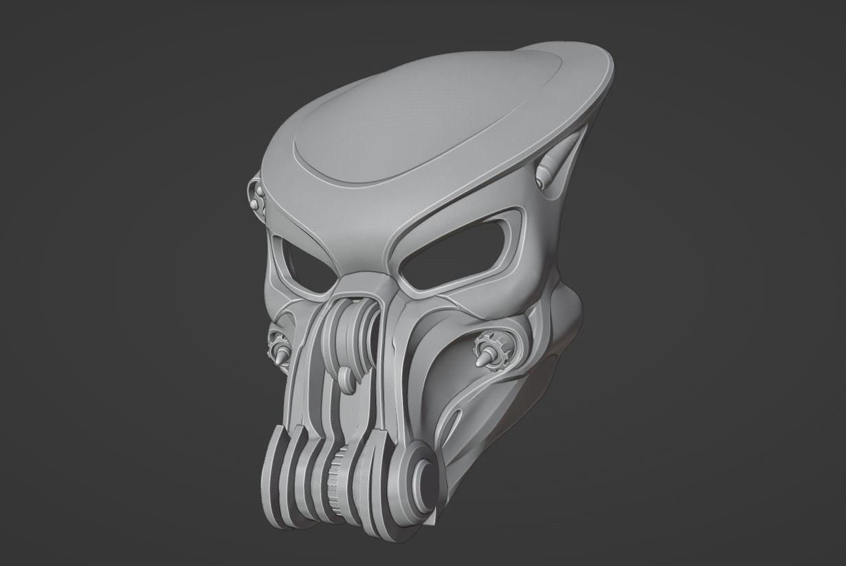 Predator Celtic mask 3D model 3D printable | CGTrader
