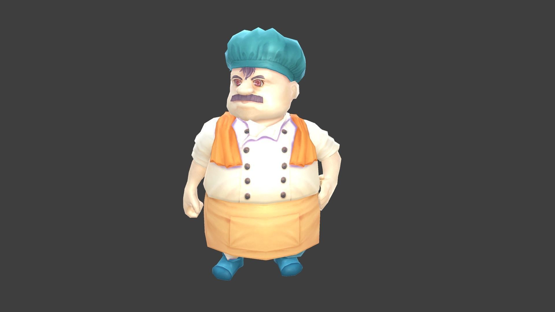 3D model Chefs VR / AR / low-poly | CGTrader