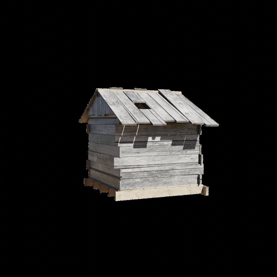 treehouse wooden dog house free VR / AR / low-poly Texture | CGTrader
