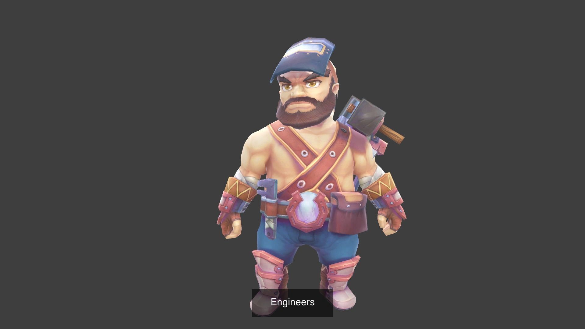 3D Model Collection RPG Professions Pack VR / AR / low-poly | CGTrader