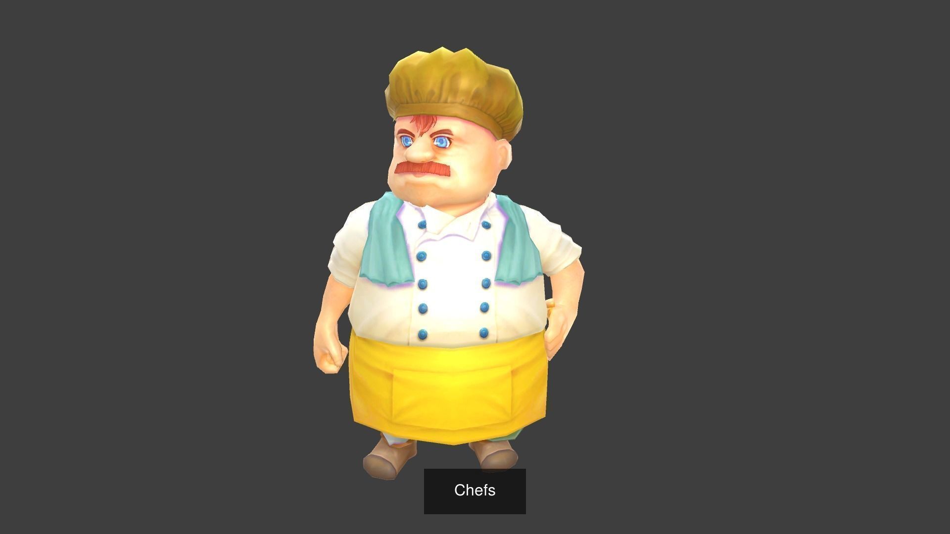 3D Model Collection RPG Professions Pack VR / AR / low-poly | CGTrader