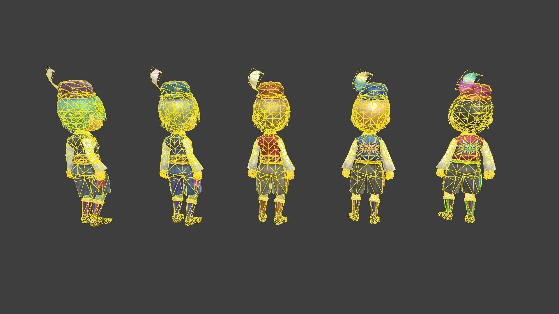 3D model Child Boys VR / AR / low-poly | CGTrader