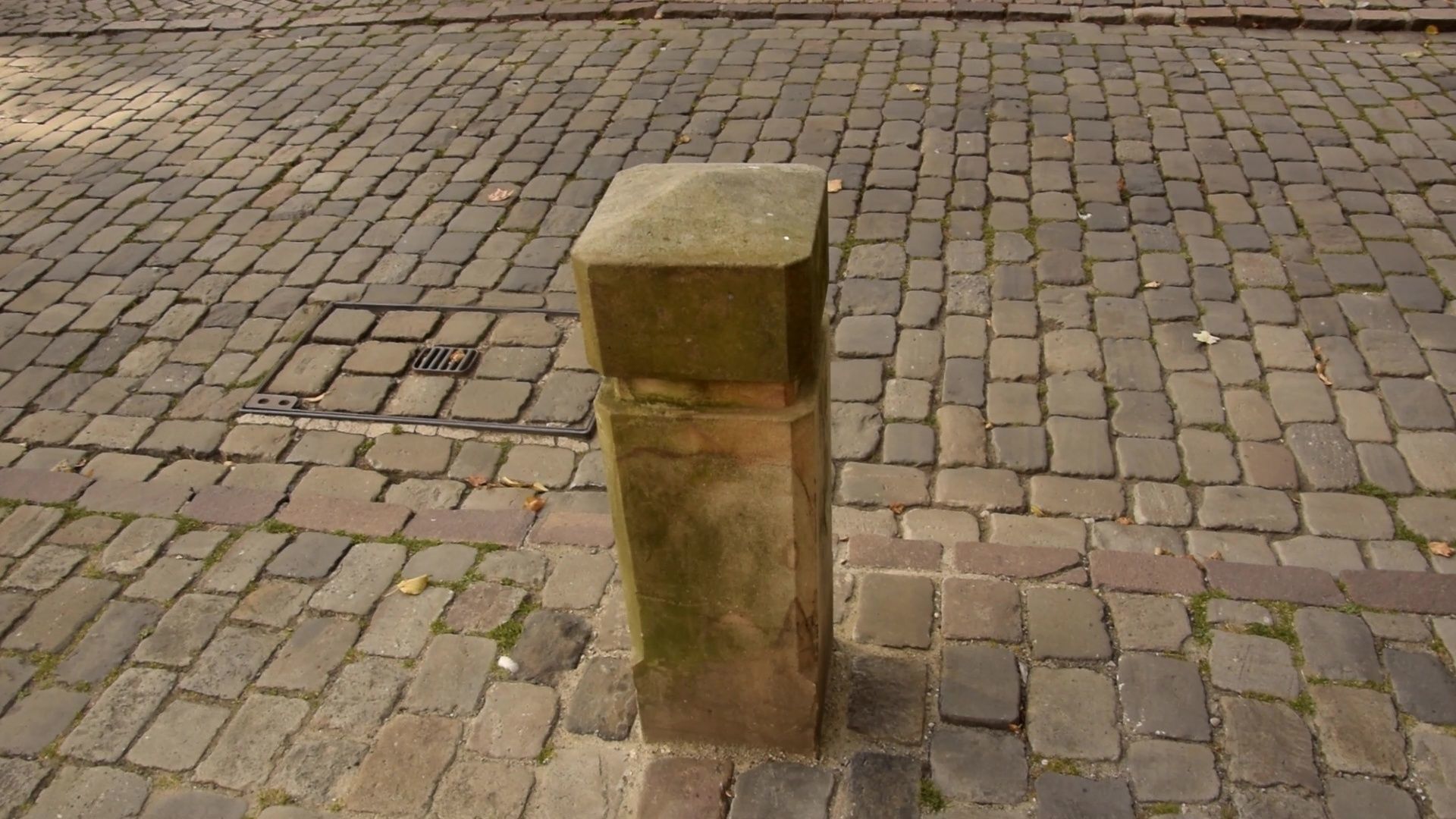 3D model German Old Town Sandstone Bollard VR / AR / low-poly | CGTrader