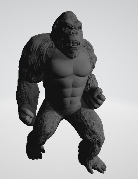 King Kong 3D Model Stl Print 3D model 3D printable | CGTrader