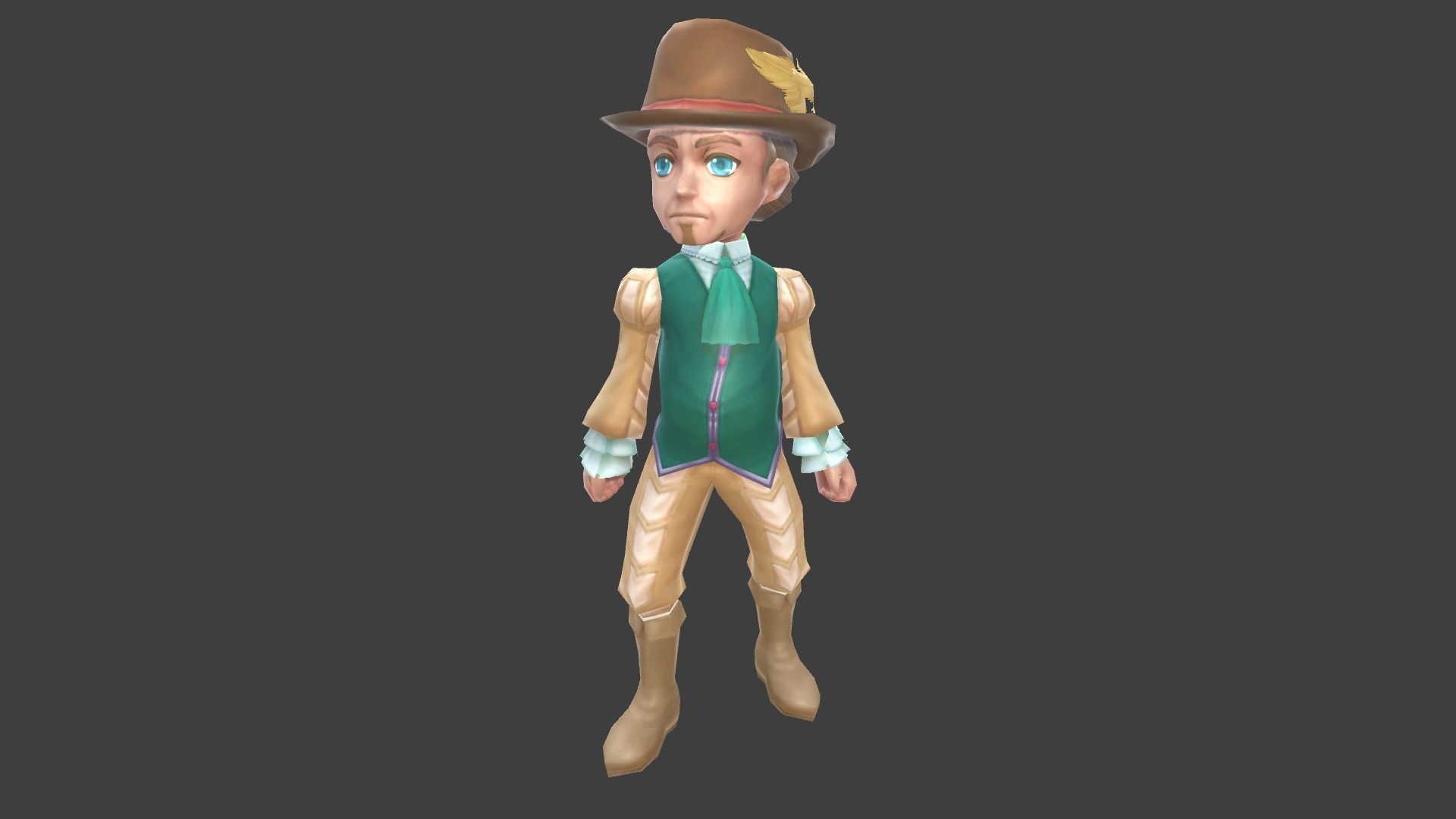 3D model Five Lords VR / AR / low-poly | CGTrader