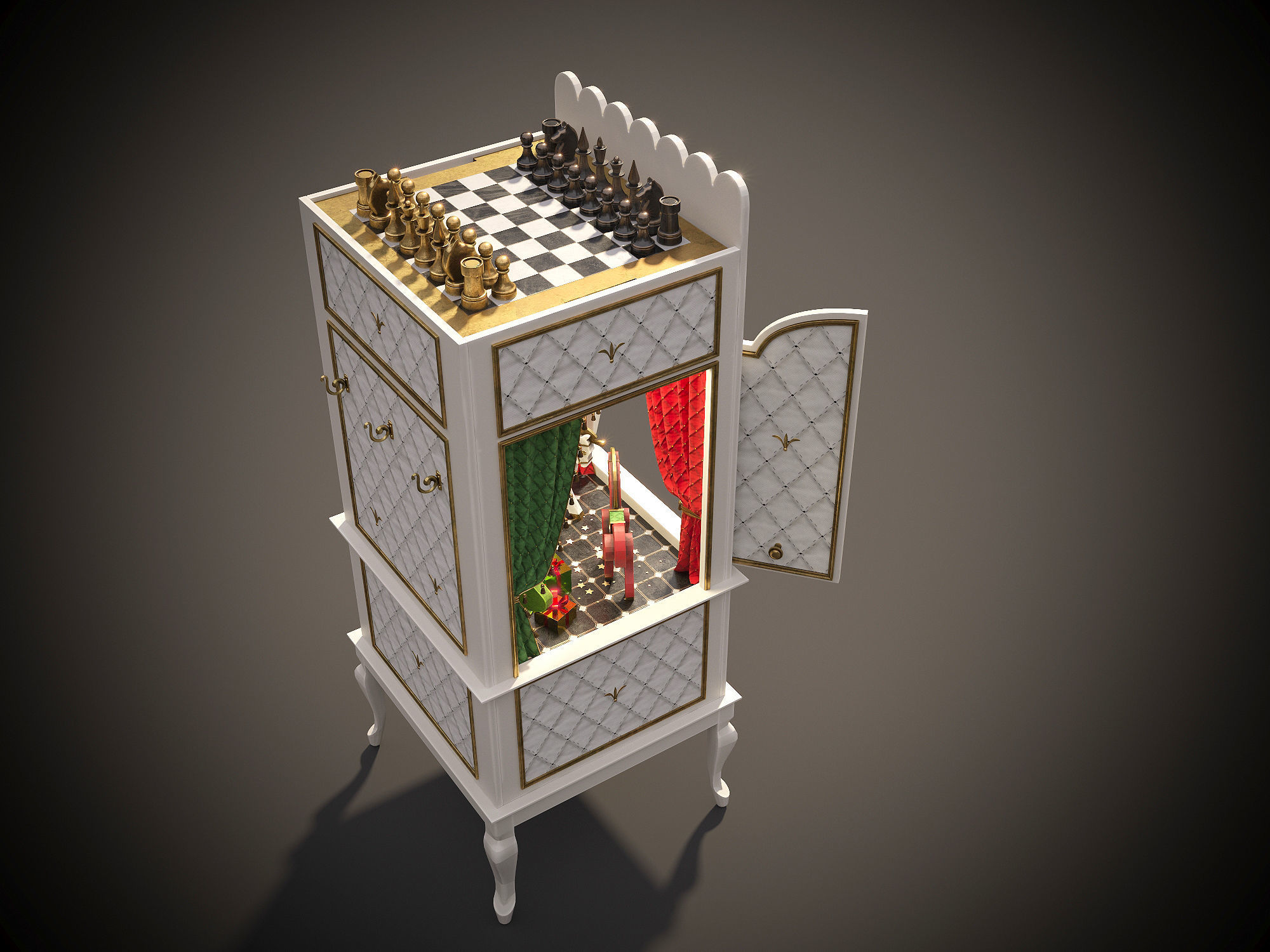 Theatre home 3D model | CGTrader