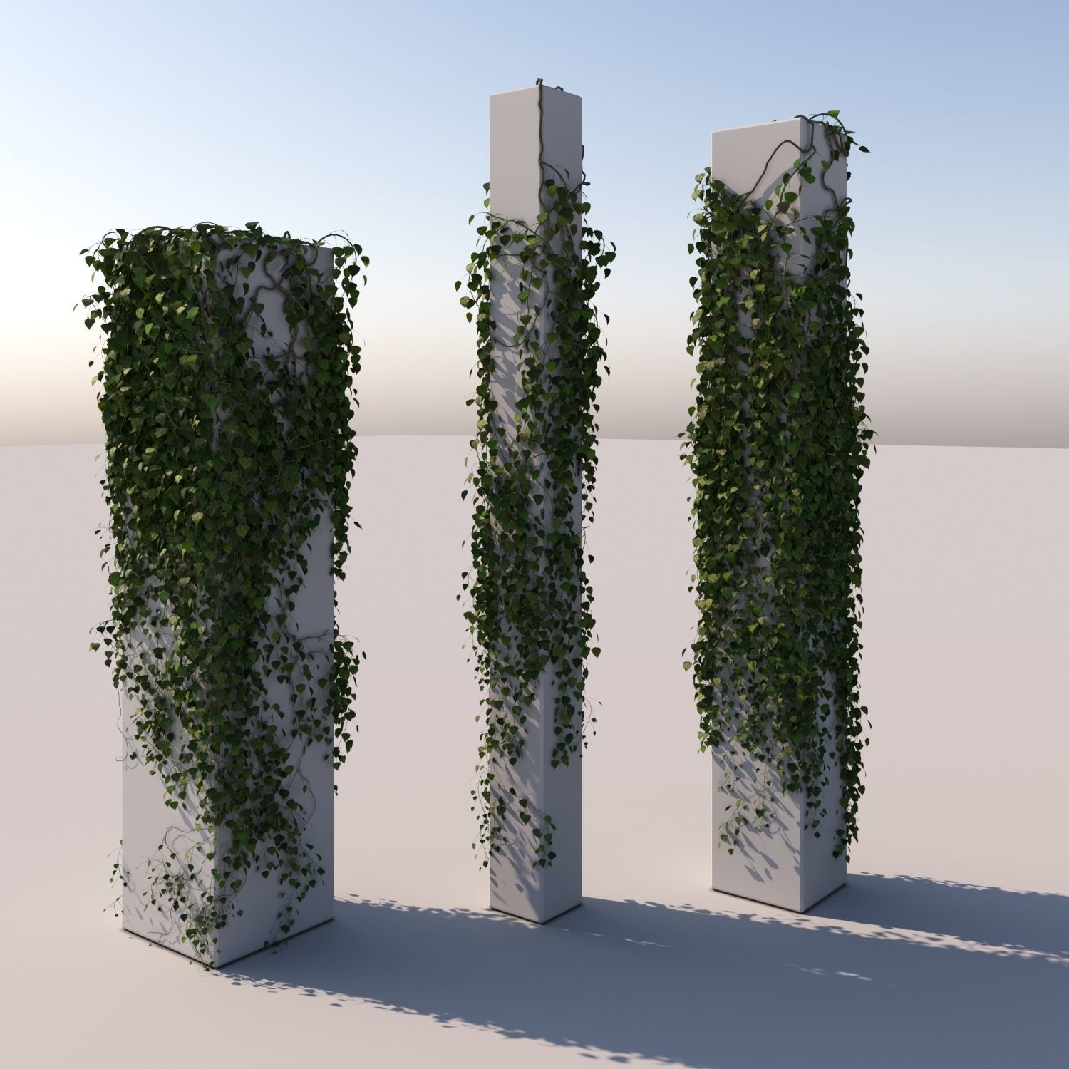 Realistic High Poly Hanging Ivy 3D model | CGTrader